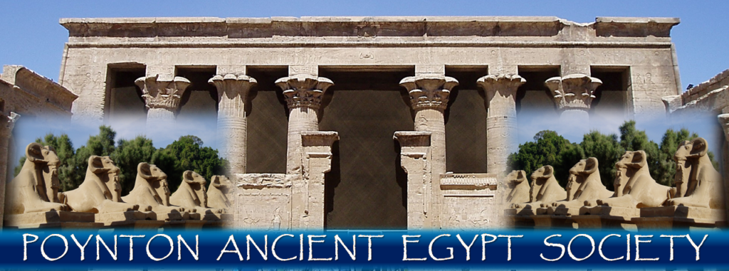 Programme - Poynton Ancient Egypt Society UK